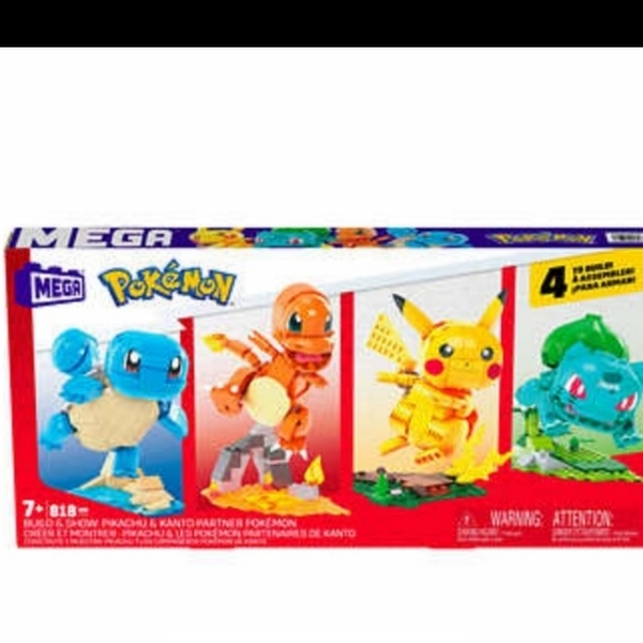 Mega | Toys | Pokmon Mega Construx Build And Show Bundle Pokemon | Poshmark